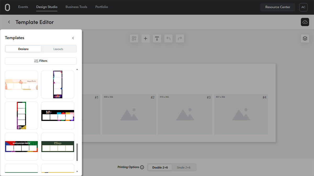 Design Studio Editor – Photobooth Supply Co