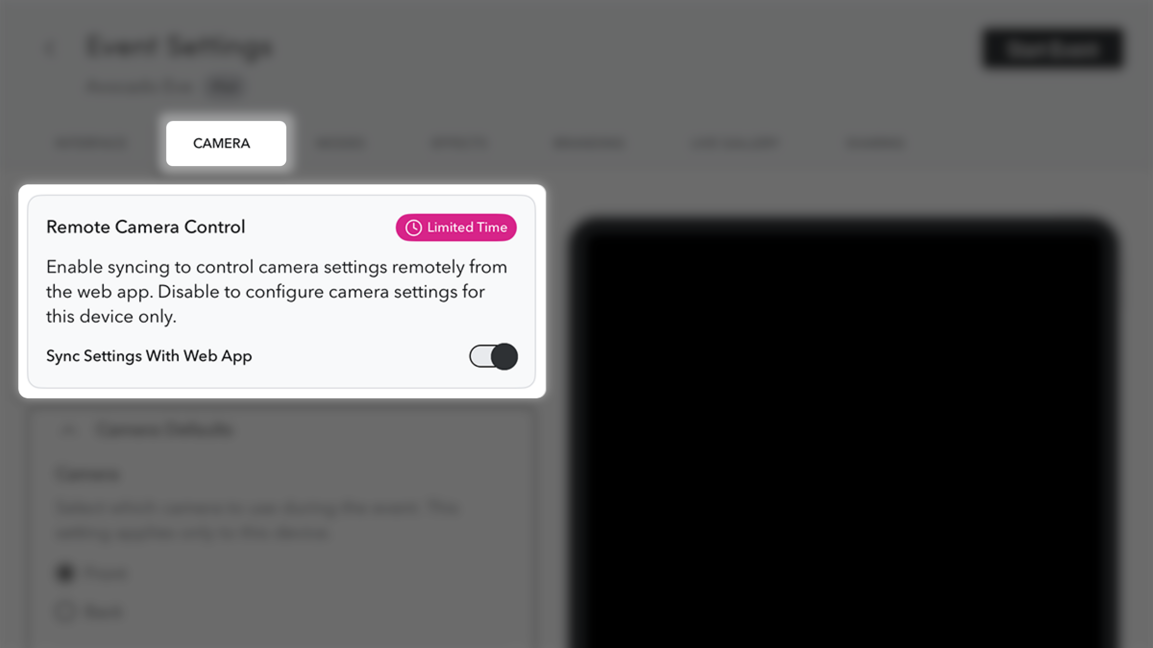Remote Camera Control – Photobooth Supply Co